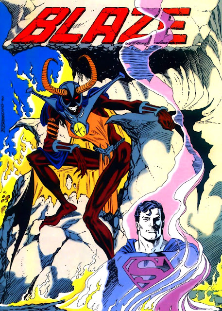 Mayfair DC Heroes Character Database: Blaze