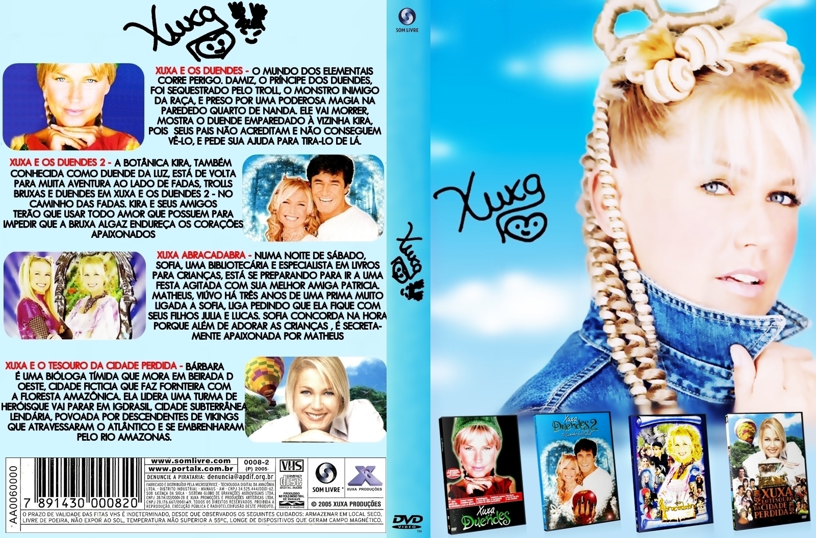 PLANETA XUXA BLOG: Capas de DVD's Especiais da Xuxa