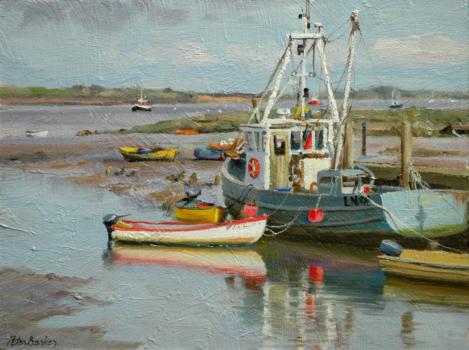 1000+ images about Art:Harbours, boats, beaches...... on Pinterest ...