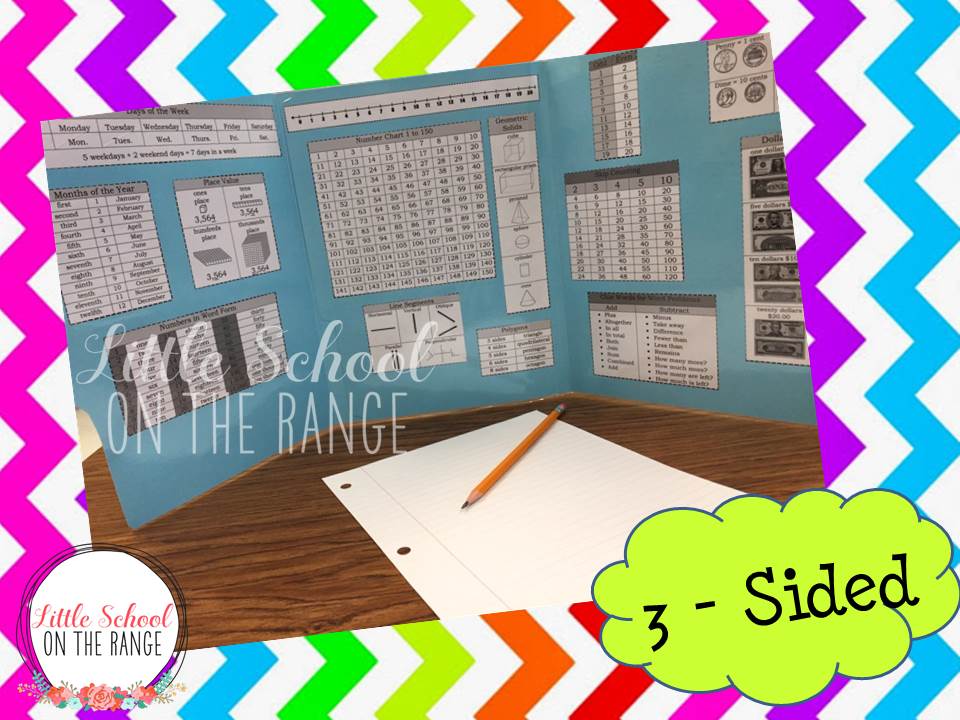 Little School on the Range: Math Resource Folders