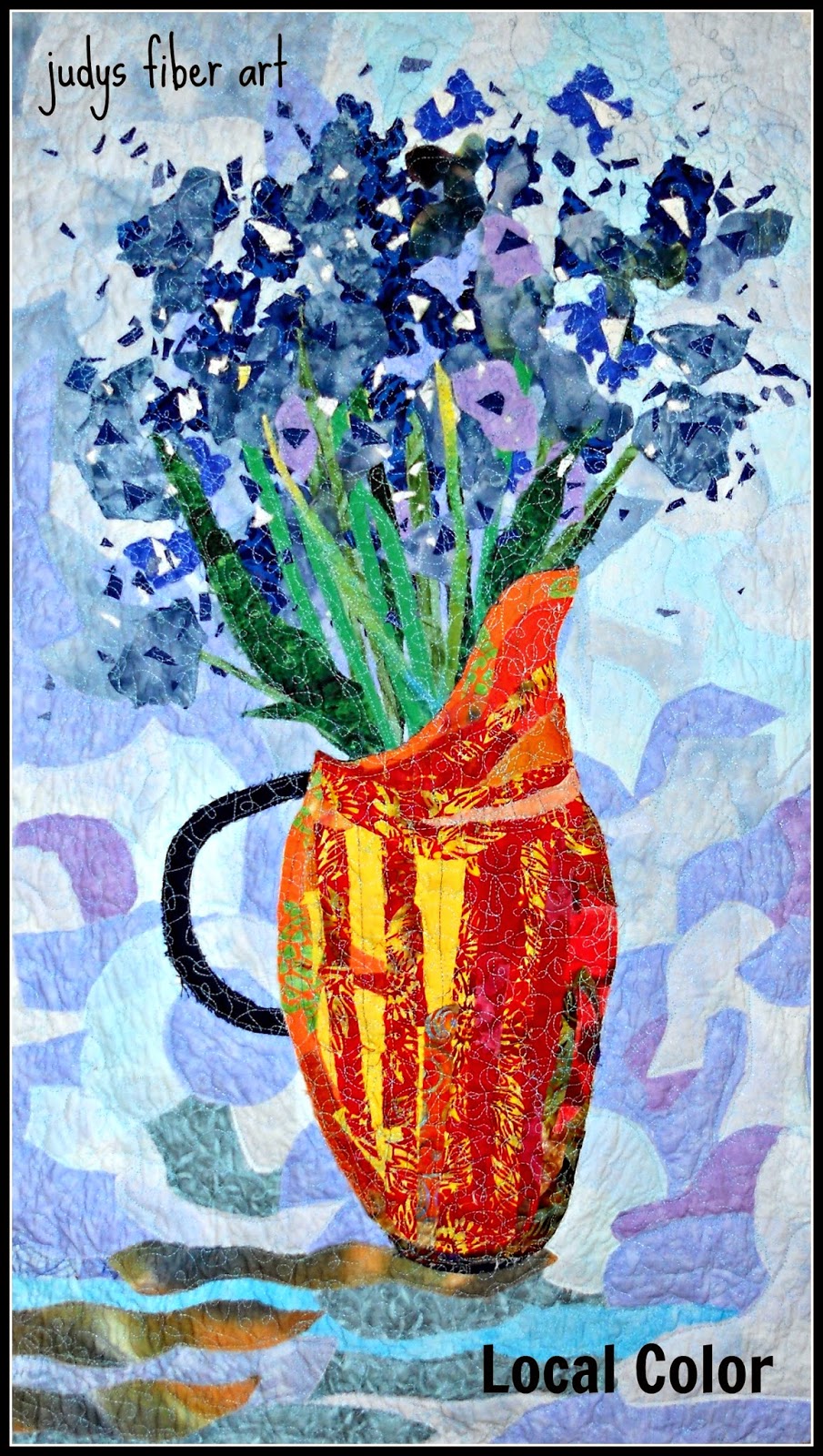 JUDYS FIBER ART: Local Color