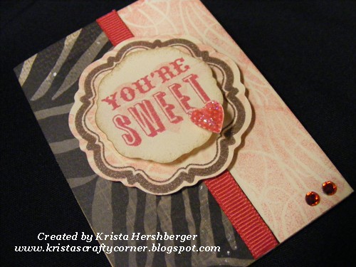 Krista's Crafty Corner: December 2011 Blog Hop–Mad About You
