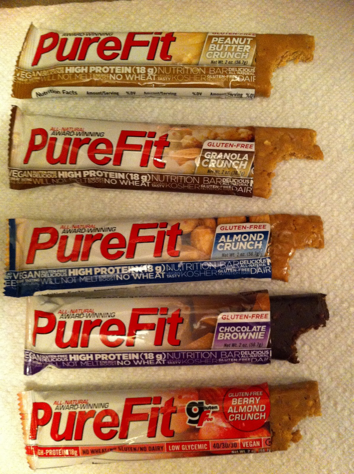 Marty's Flying Vegan Review: PureFit Nutrition Bars: Review, Discount ...