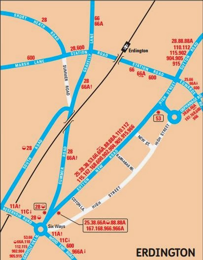 Great British Bus Routes: 110: Birmingham - Tamworth