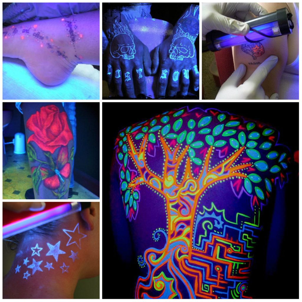 GADGETURI: black light tattoos UV tatuaje sau blacklight tatuaje sunt ...