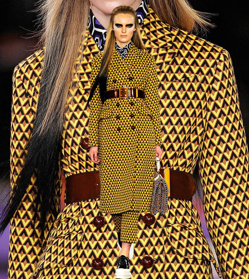 Fashion & Lifestyle: Prada Coats Fall 2012 Womenswear