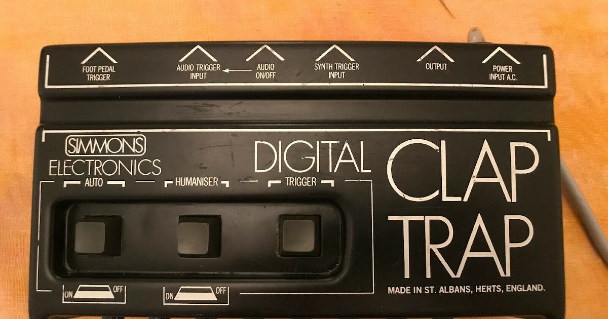 MATRIXSYNTH: Simmons Electronics Digital Clap Trap