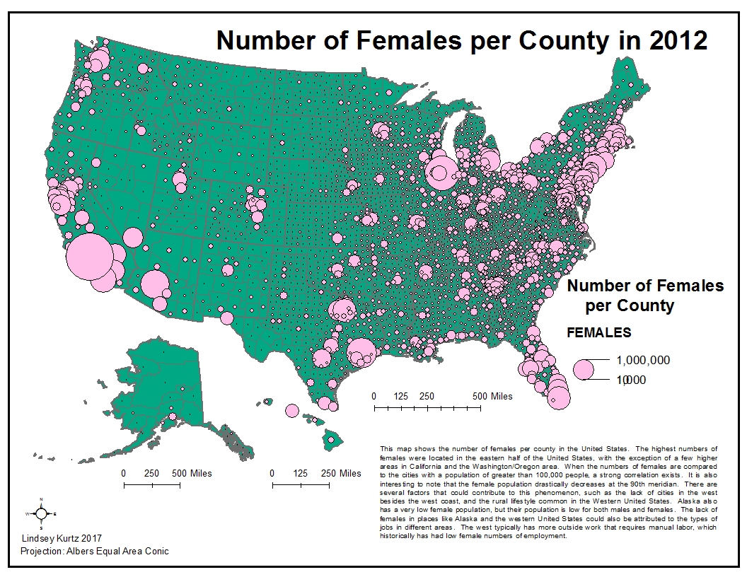 Geography 200- Foundations of Geography: Mapping in ArcGIS: Choropleth ...