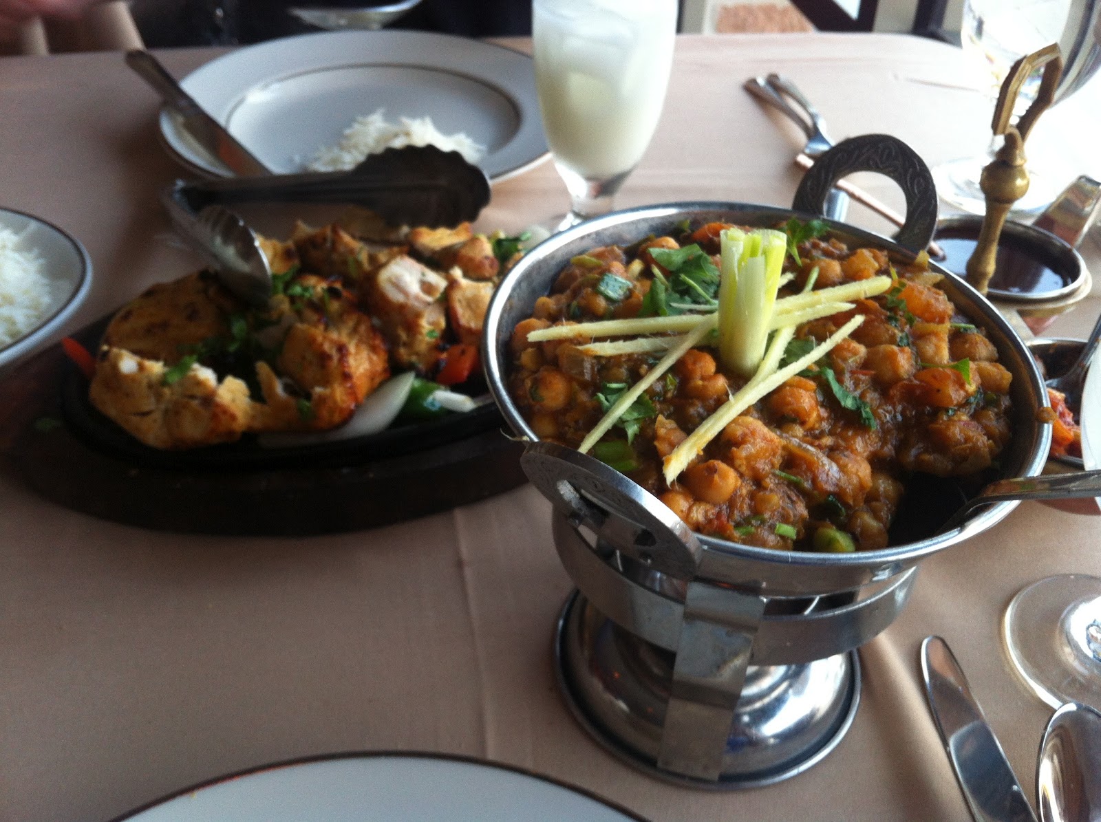 HowChow: Comfort: Royal Taj's Korma, Eggplant & Naan