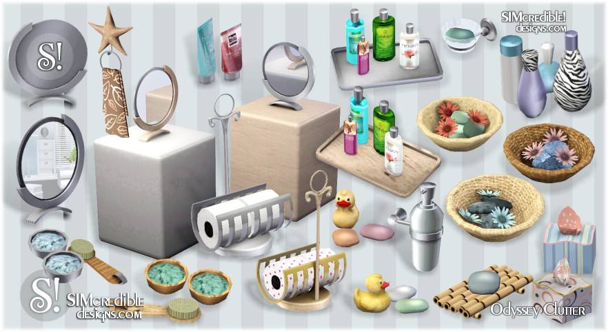 entertainment world: My Sims 3 Blog: Bathroom Clutter by Simcredible ...