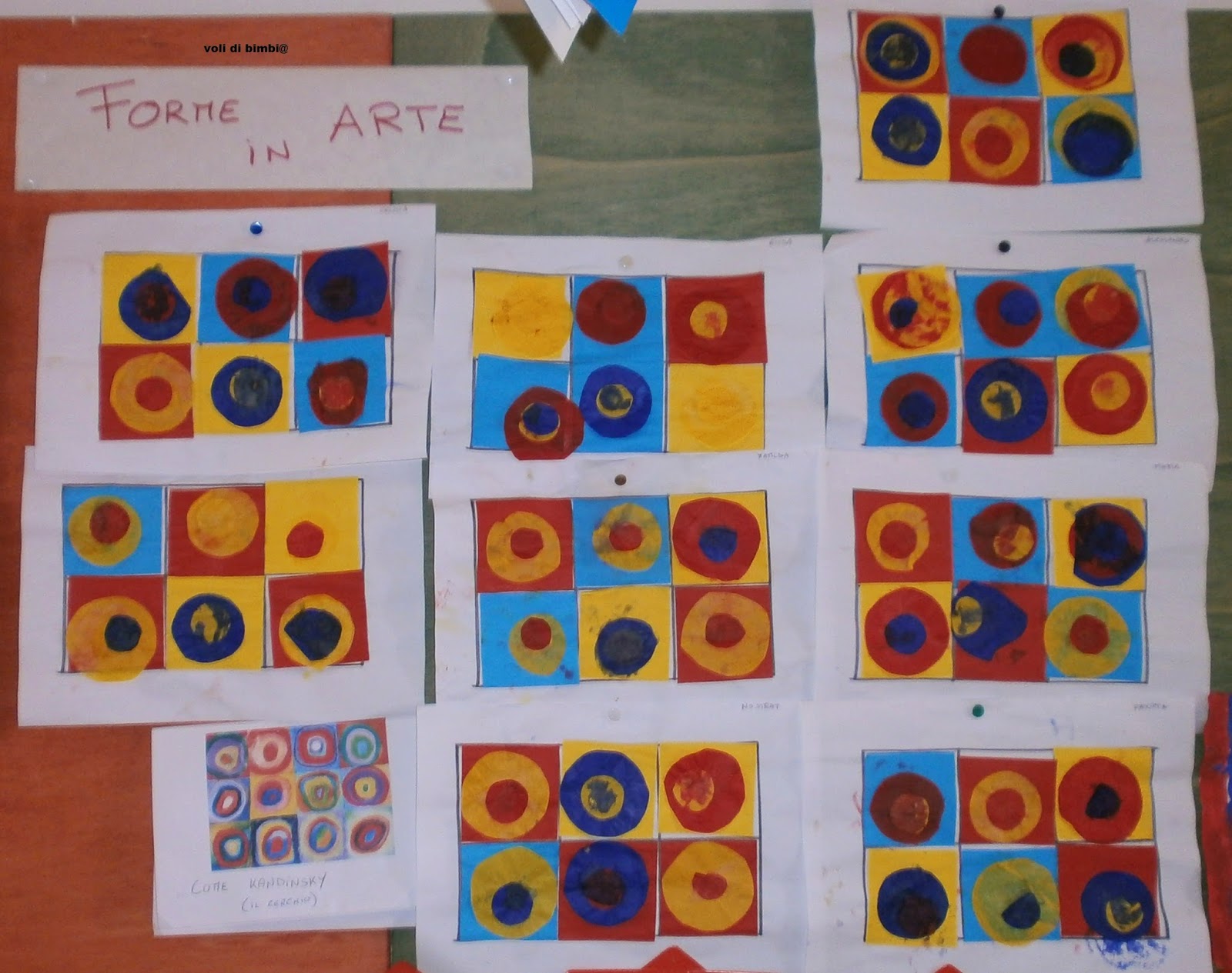 VOLI DI BIMBI: forme in arte