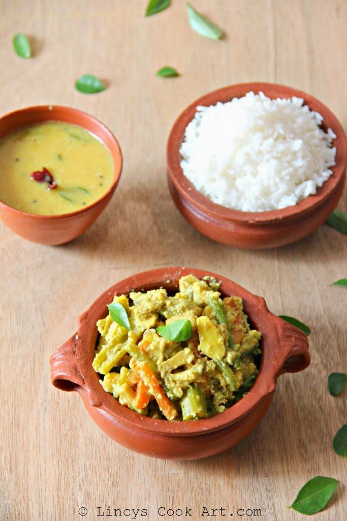 Avial / Traditional Kerala Avial/ Malabar Avial ~ Lincy's Cook Art
