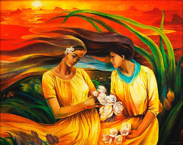 Cesar Legaspi - Artworks and Paintings Collection