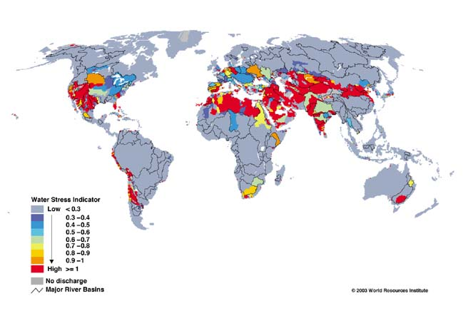 The Issue of Water Depletion: February 2012
