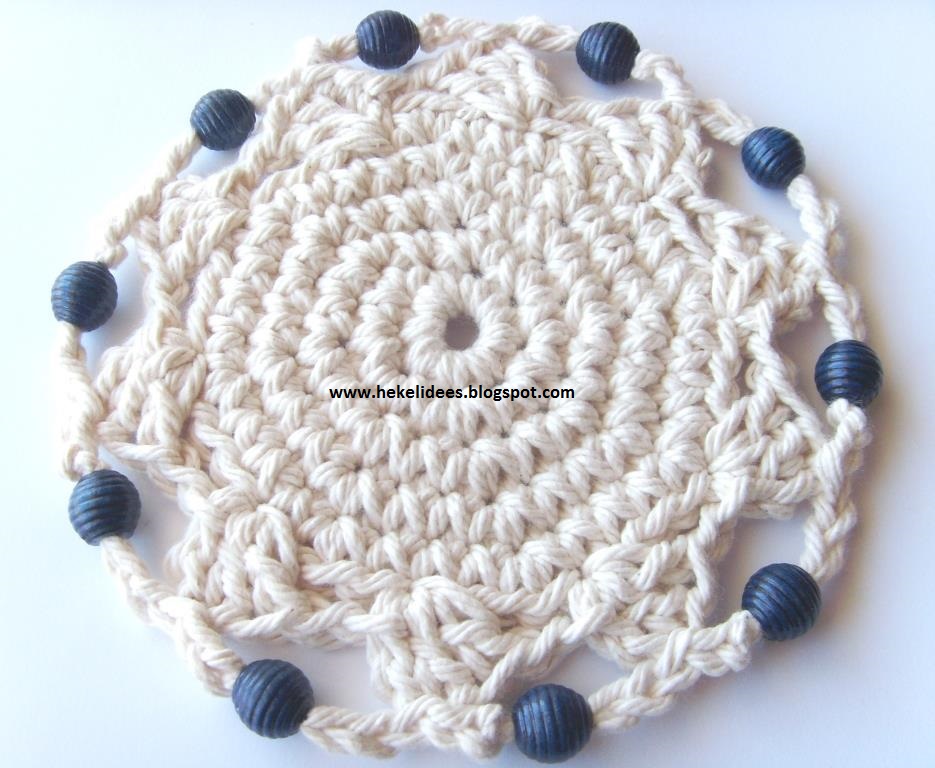 Hekel Idees: Tutoriaal: Hekel koffiebeker coasters en leer ...