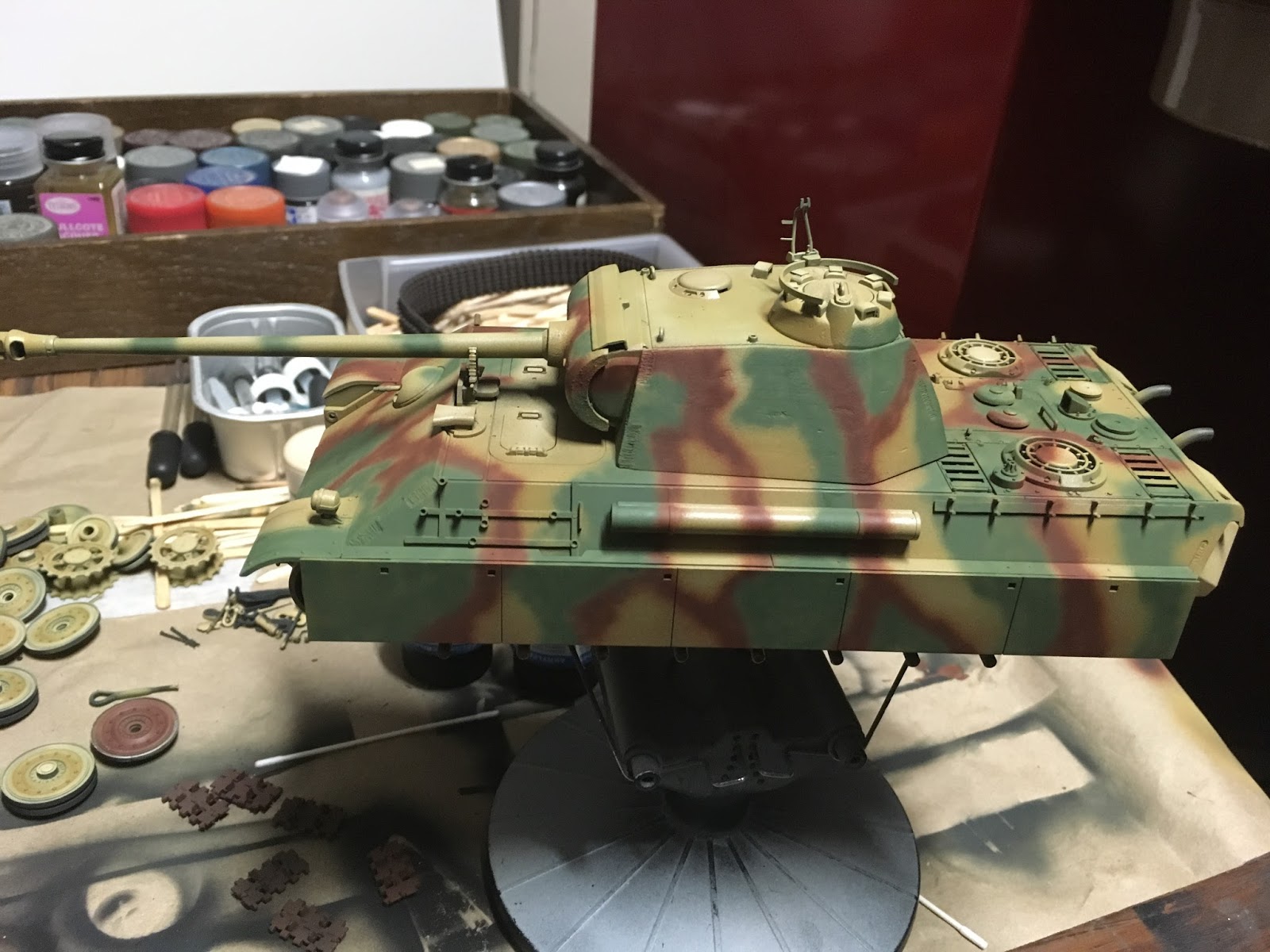 Houston Armor Club (HAC): BUILD - Panther ausf. G Steel Wheel Version ...