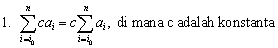 Bahas Lengkap Integral: Notasi Sigma