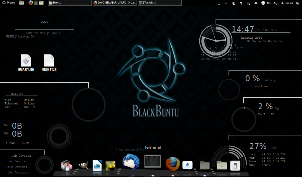 cara install conky.lua - SharingEverything