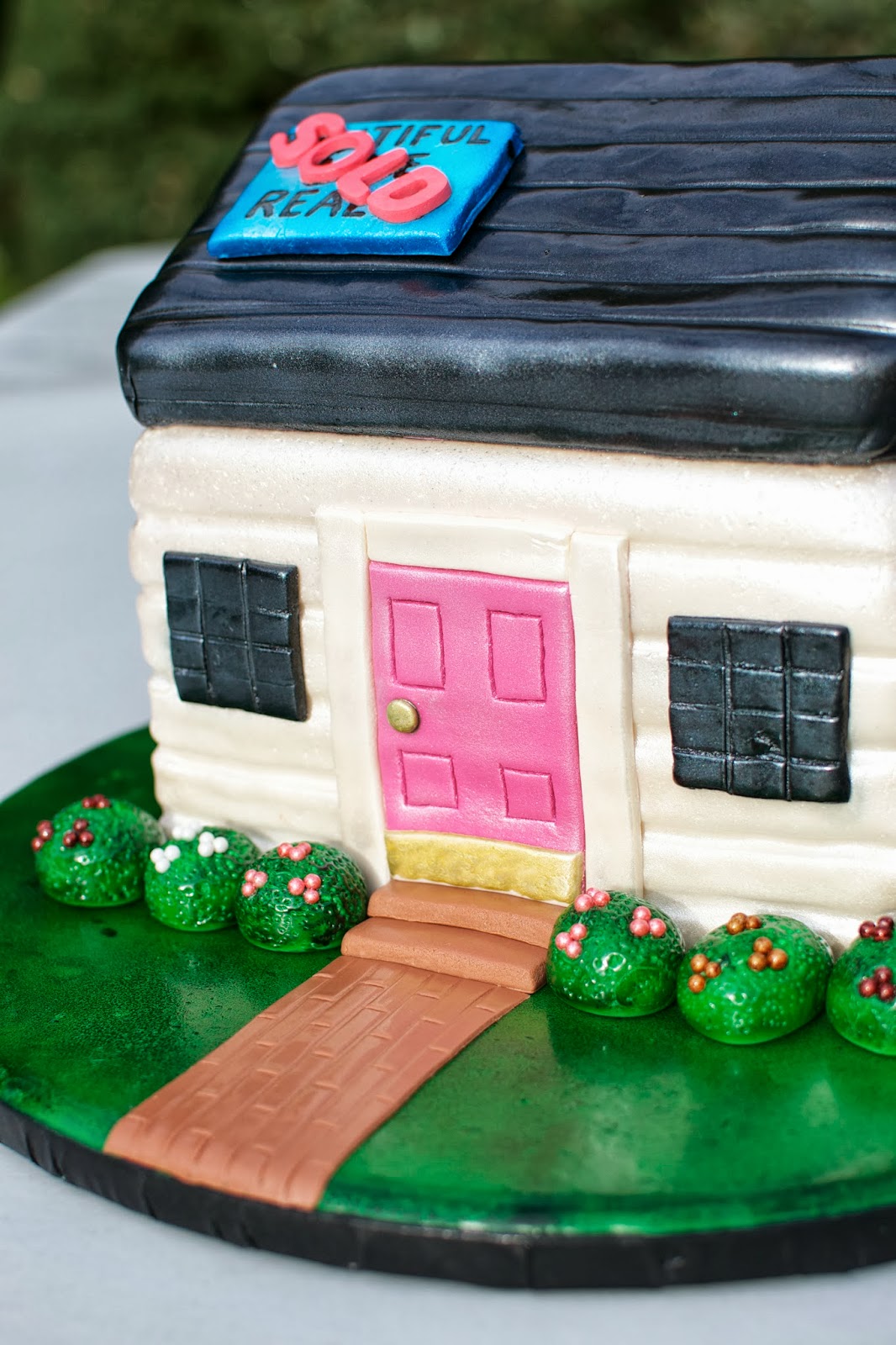 THE MIGHTY BAKER: Beautiful Life Realty Birthday Cake