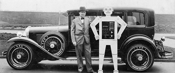 Sunrise Programmer: Working Herbert Televox robot model