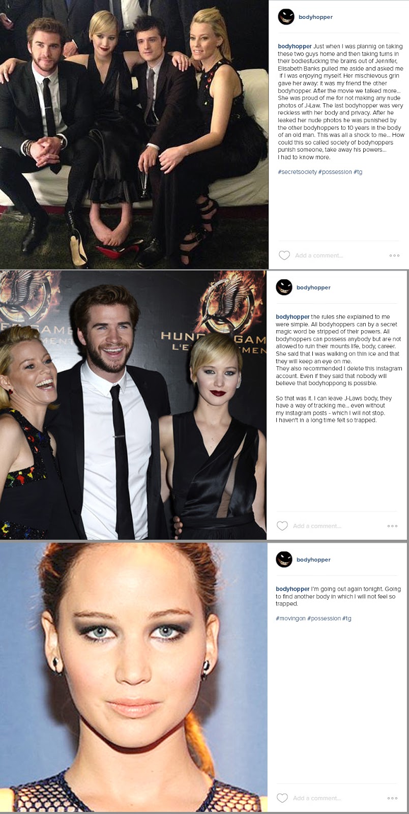 Magpie's TG captions: #bodyhopper part 5