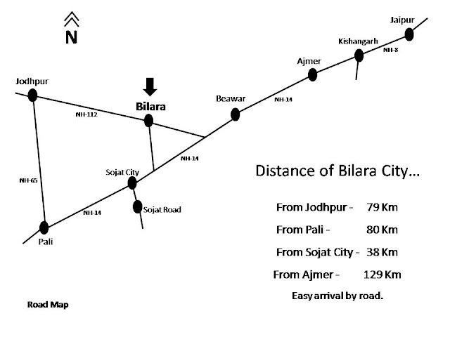 Bilara City: The KASHMIR of western Rajasthan!: How to reach?
