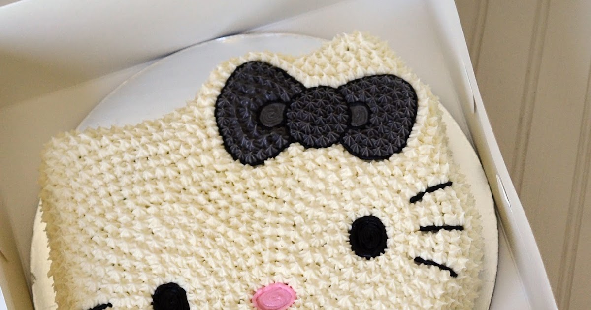 i heart baking!: hello kitty cake and cupcakes