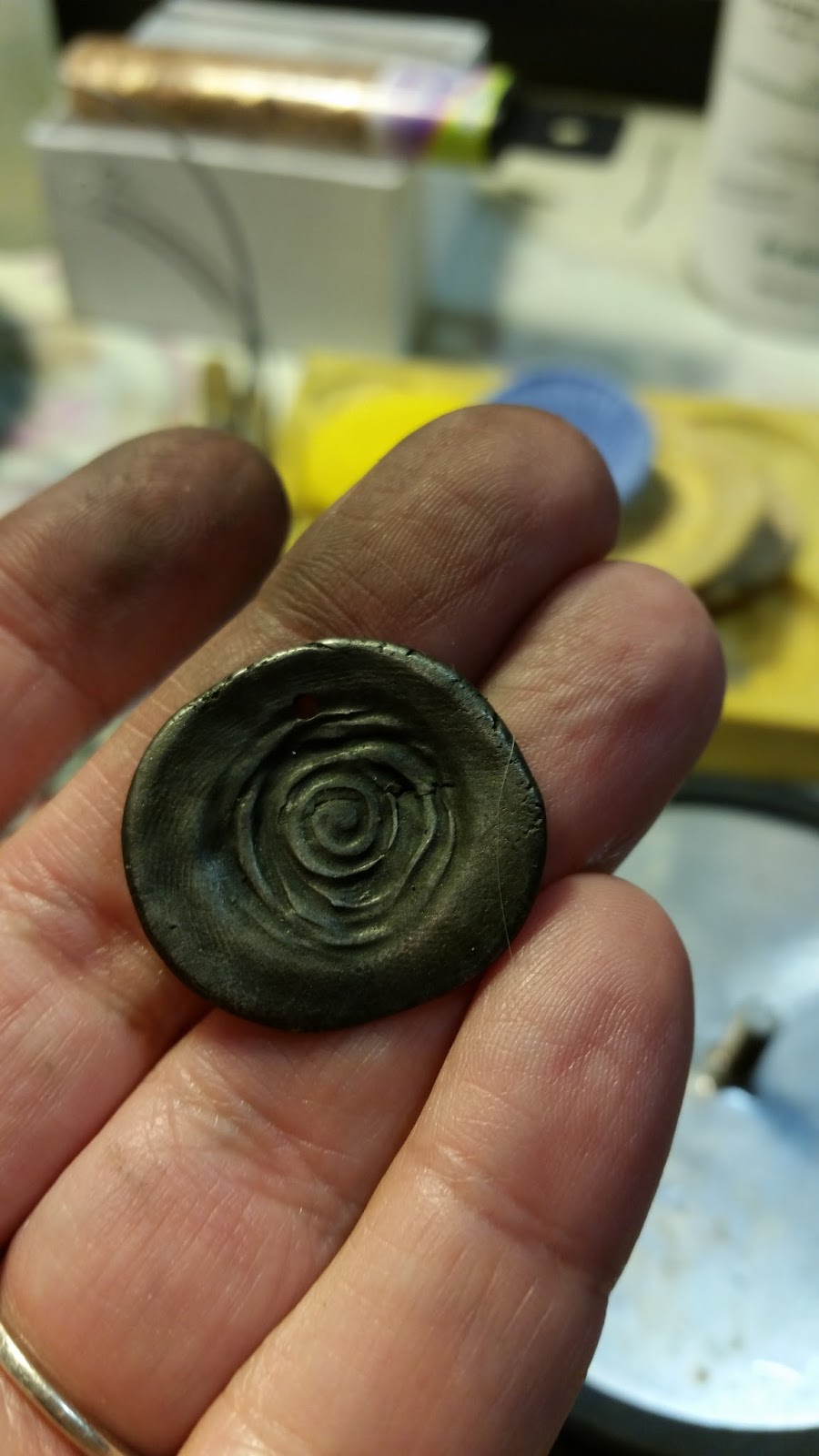 Love My Art Jewelry: Steel Clay: A Peek into my Playtime with a new (to ...