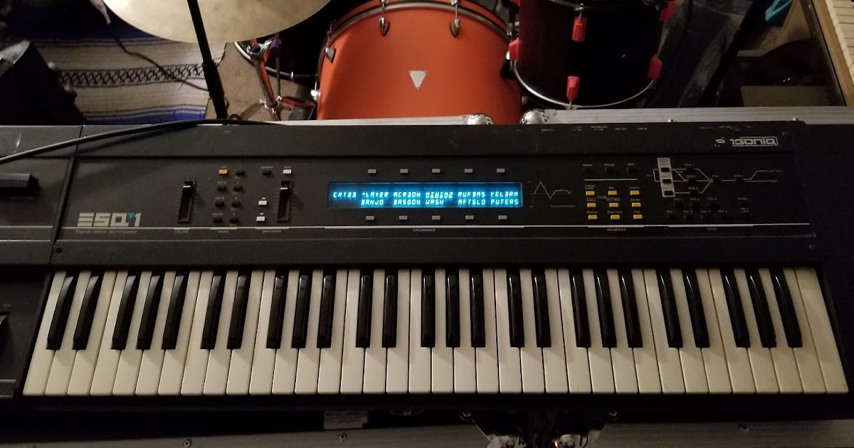 MATRIXSYNTH: Ensoniq ESQ-1 w/ a Great Story