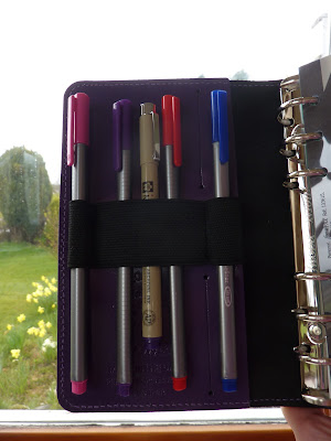 Plannerisms: The Original personal size Filofax in Patent Purple