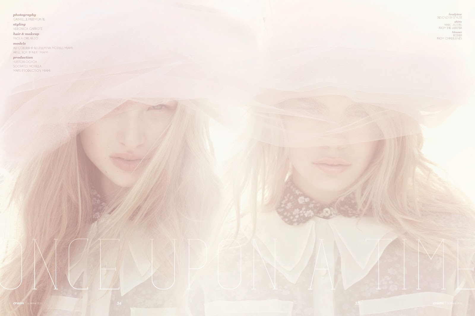 MAJOR MODEL WOMEN: ALI COLLIER FOR CREEM MAGAZINE