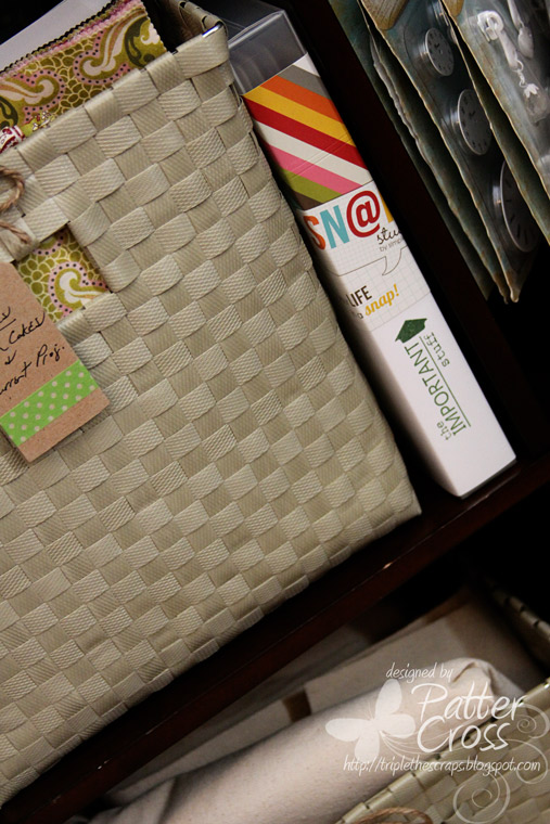 Triple the Scraps: Organizational {Friday} Project Life Stamp Storage