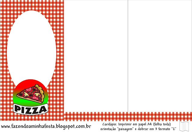 Pizza Party: Free Party Printables, Images and Papers. - Oh My Fiesta ...