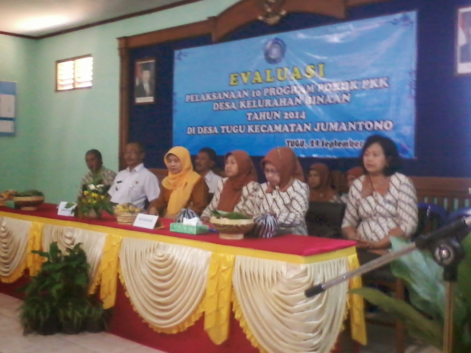 Evaluasi 10 Program Pokok PKK - TP PKK Desa Tugu