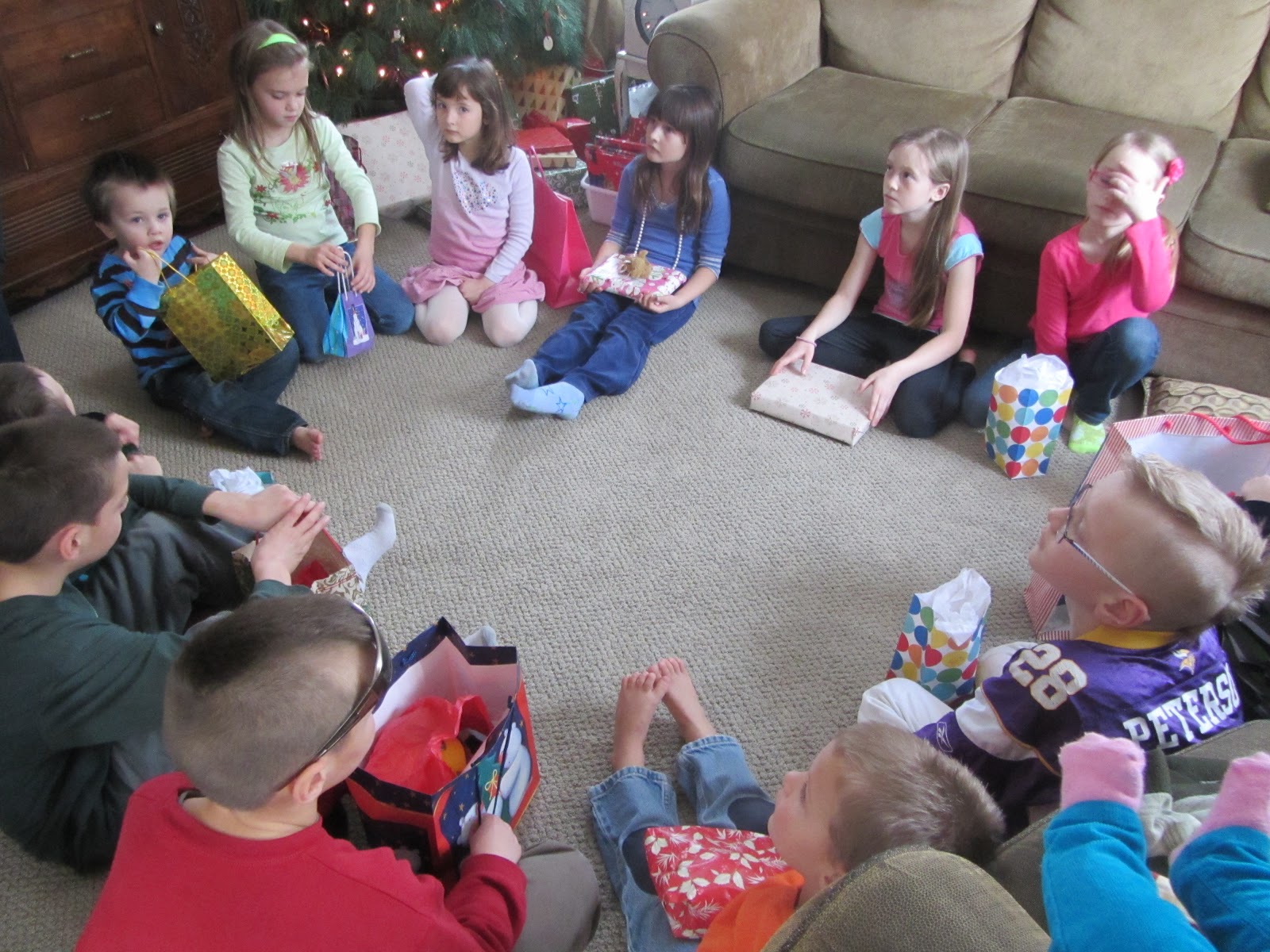 The Unlikely Homeschool: Homeschool Co-op Christmas Party, 2012