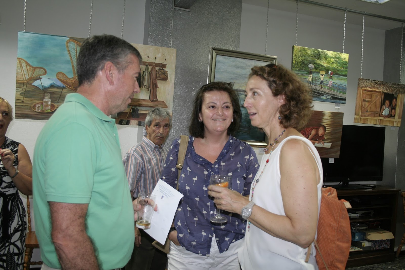 NACION CANARIA: EXPOSICIÓN MARÍA LUISA GONZÁLEZ EN EL CENTRO GALLEGO DE ...