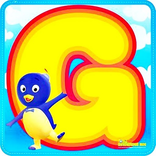 Pin de Krazee em ALPHABET FONTS... | Festa backyardigans, Kit festa, Festa