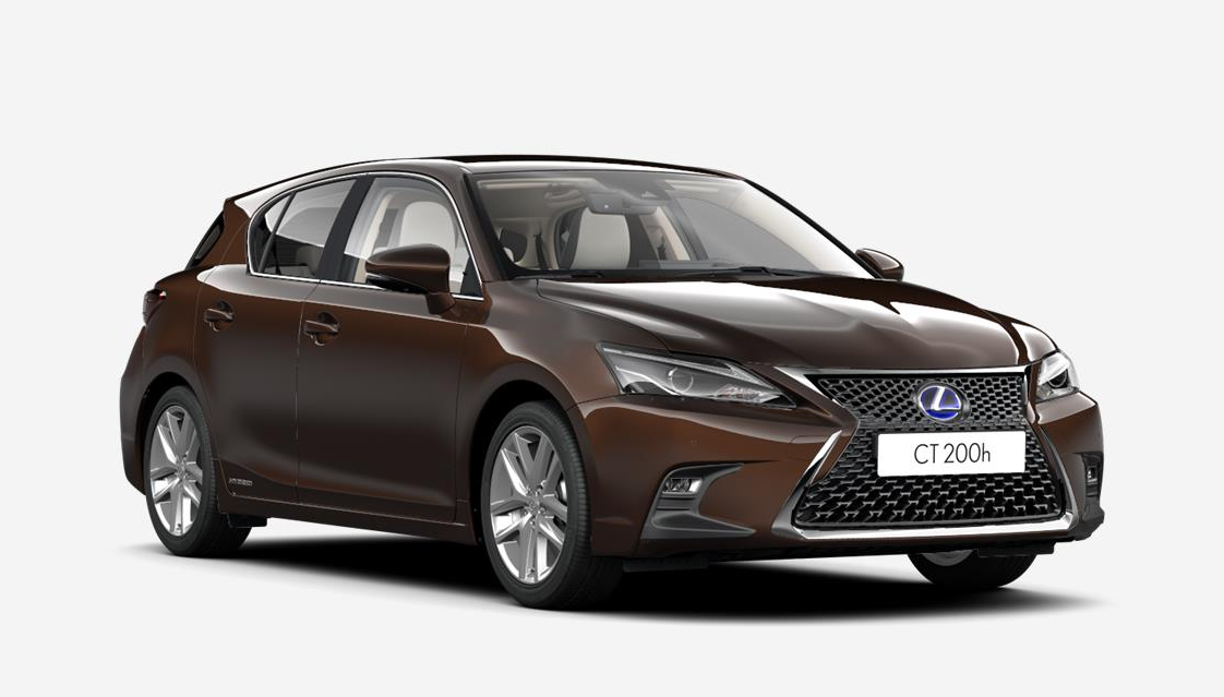 Lexus CT 200h Restylée (2017 à 2020) - Couleurs, code peinture