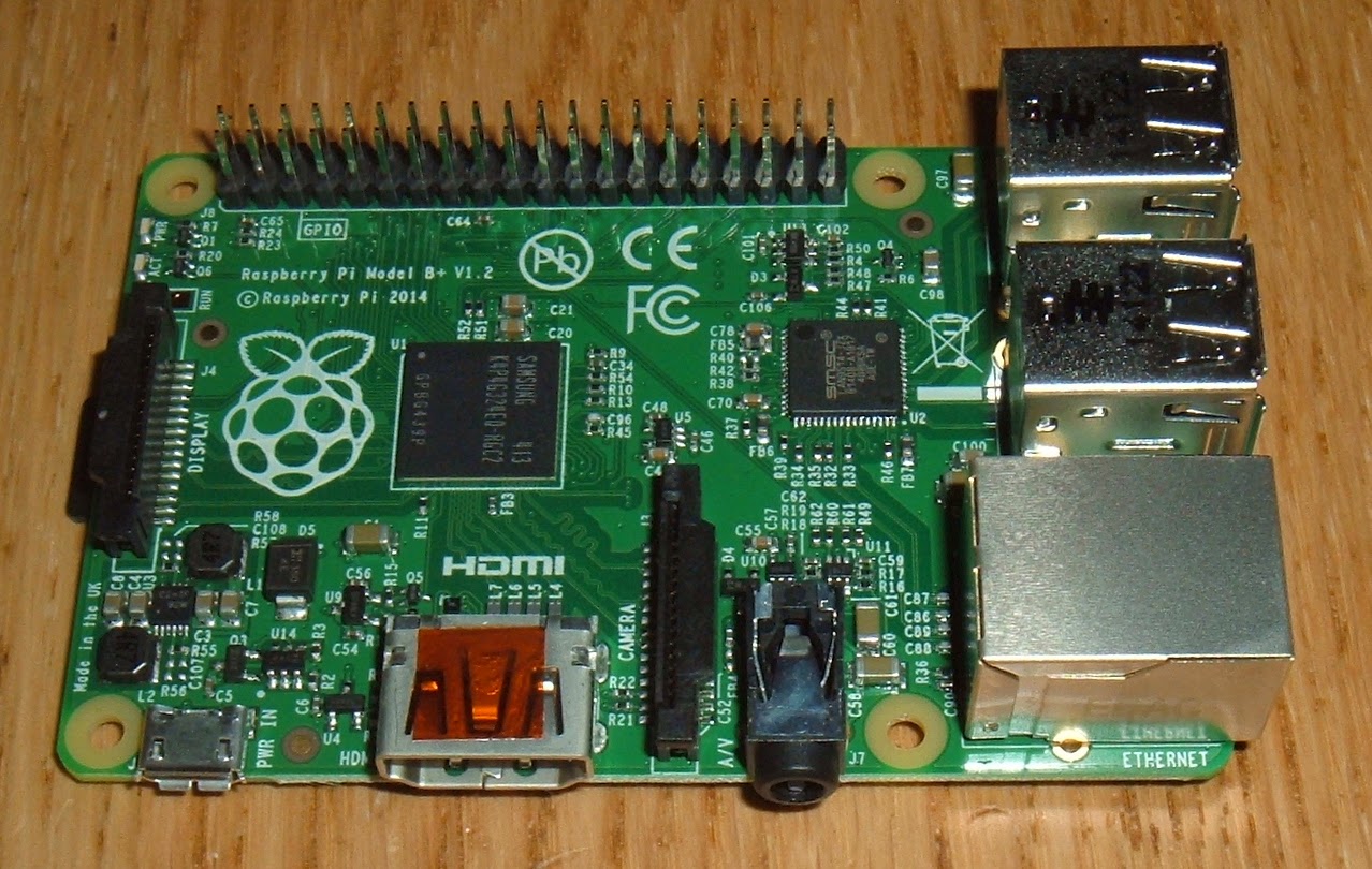 Tynemouth Software: Raspberry Pi Model B+