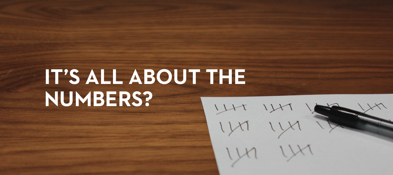 Because I Can: It's (not) all about the numbers