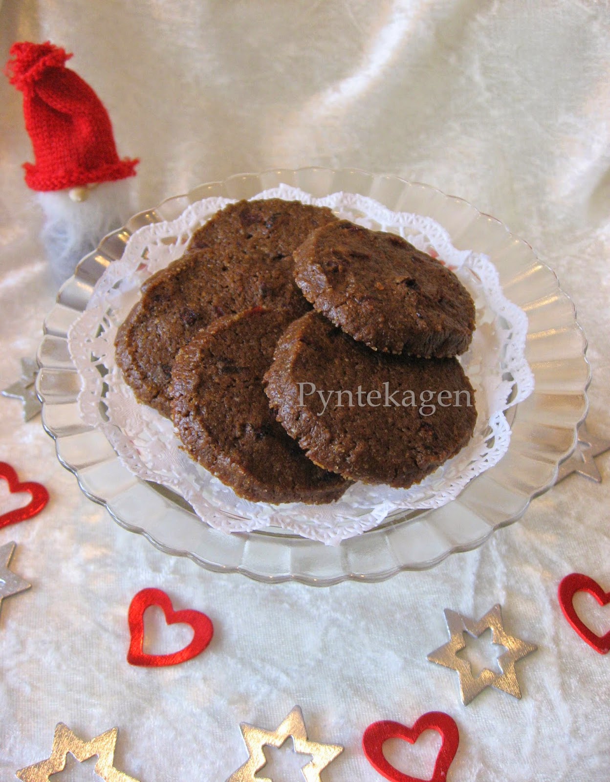 PynteKagen: Lakrids og tranebær småkager