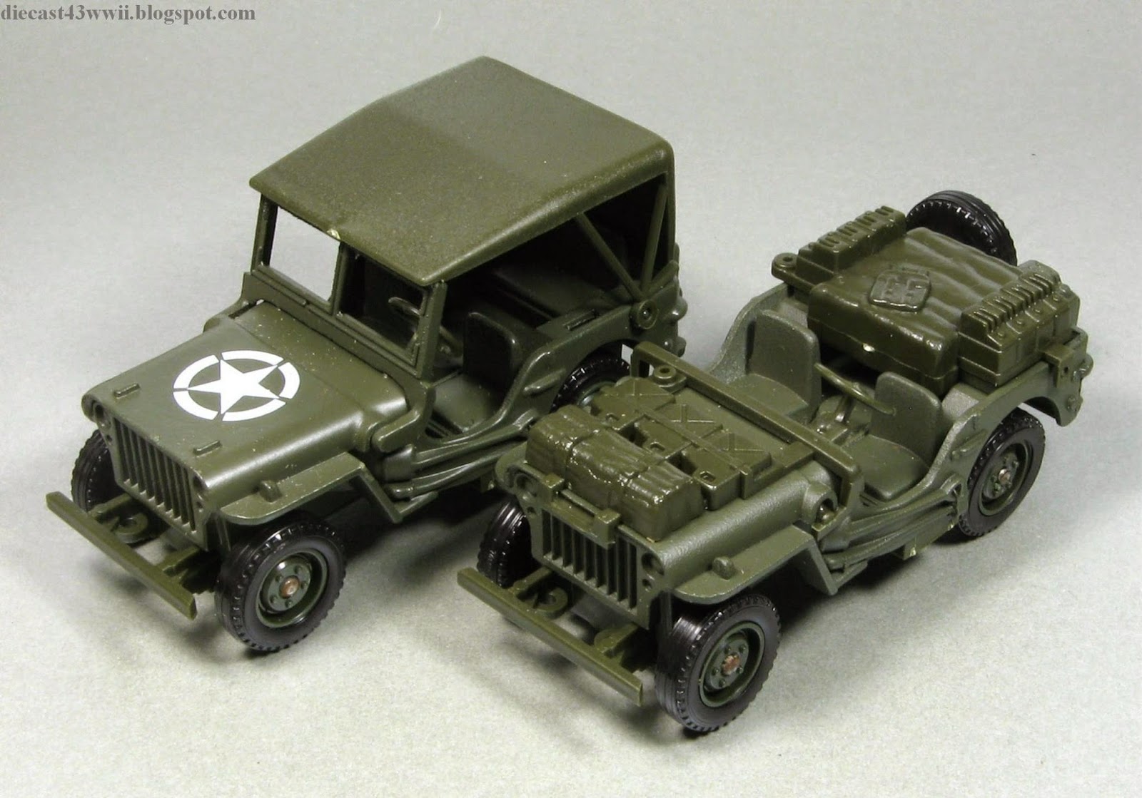 Military scale models: Jeep. Solido