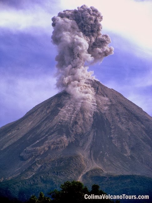 Colima Volcano Tours & More!: Colima Volcano Activity