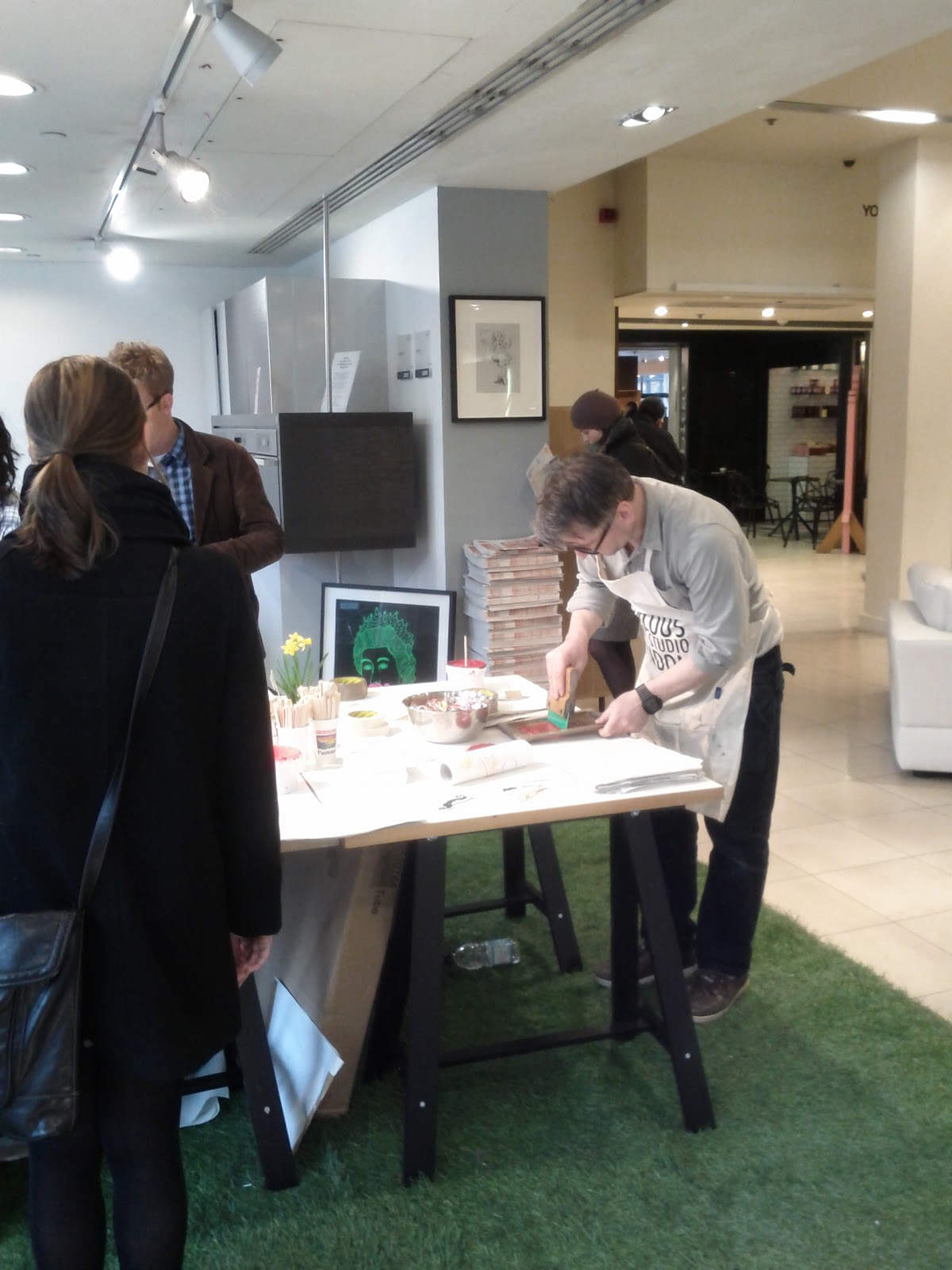 London Pop-ups: Jealous Gallery Pop-up Print Studio at Heal's in ...