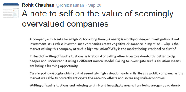 Understanding and applying value investing principles: The value of ...
