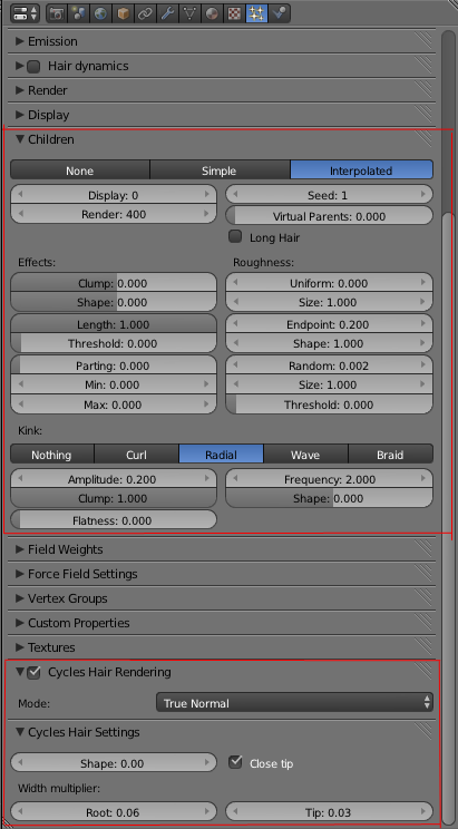 Ashad: Blender's Cycles Hair Rendering
