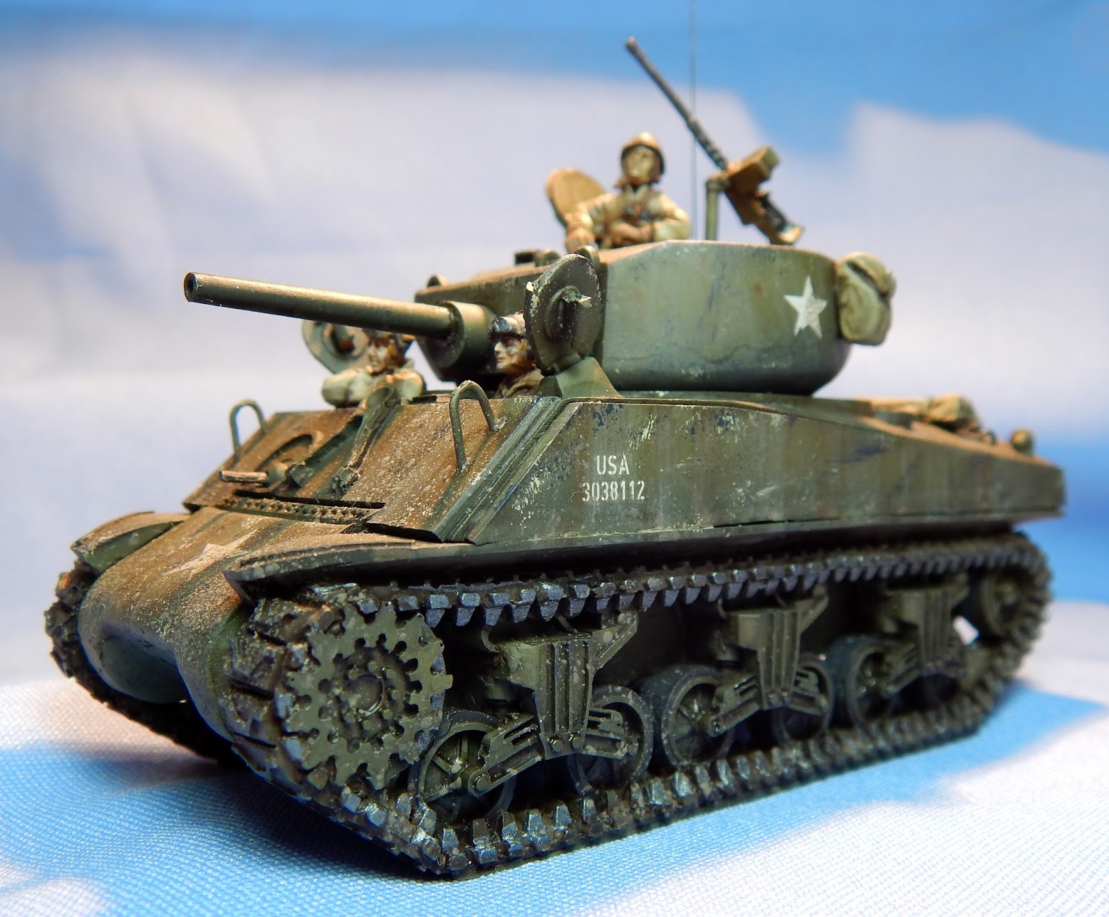 O BRIGADEIRO: Fall of the Reich on the way IV - Sherman M4A3E2 "Jumbo" 75mm