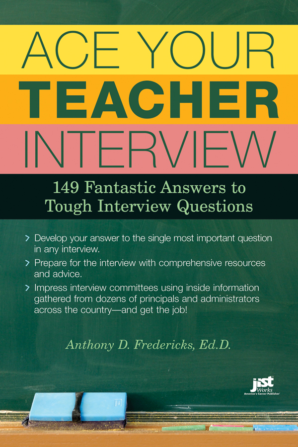 Ace Your Teacher Interview: NEW BOOK!!