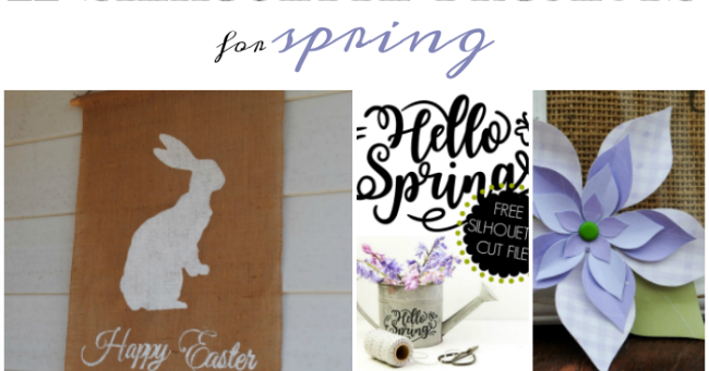 11 Silhouette CAMEO Project Ideas for Spring - Silhouette School