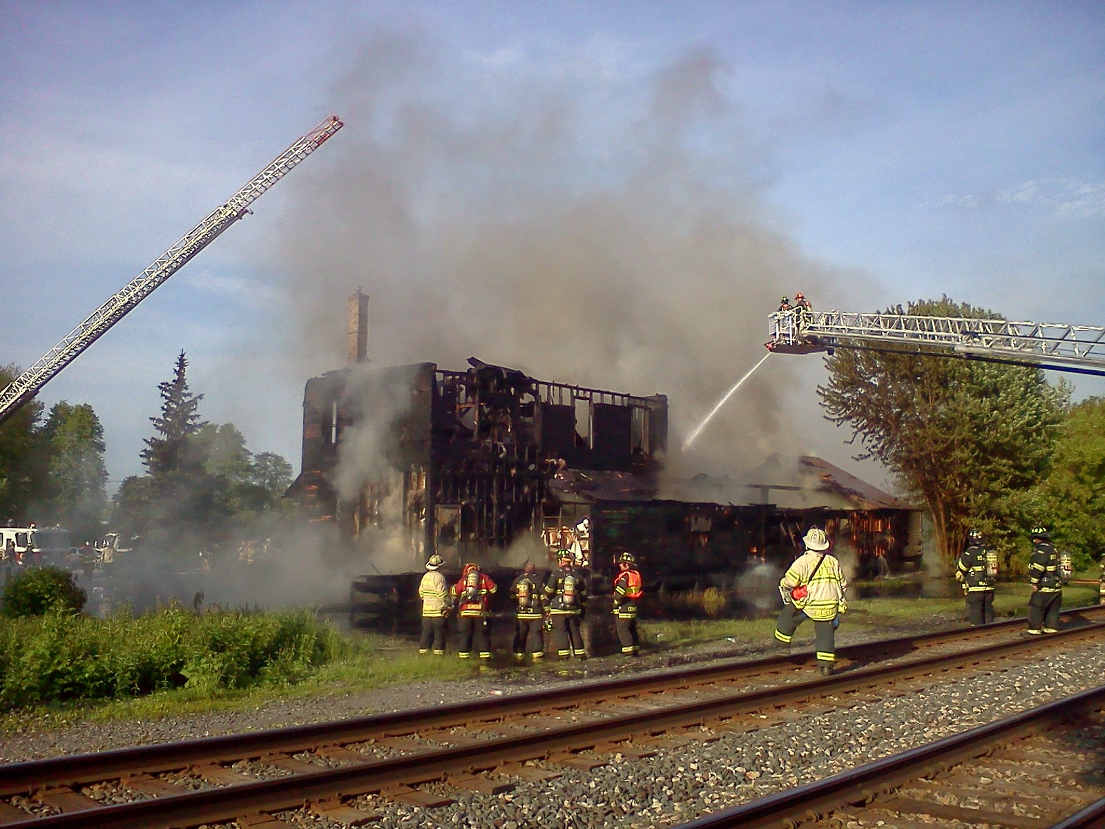 RIT Model Railroad Club: Historic Despatch Junction hobby shop lost to fire